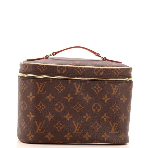 Louis Vuitton | Bags | Louis Vuitton Nice Vanity Case Monogram Canvas ...